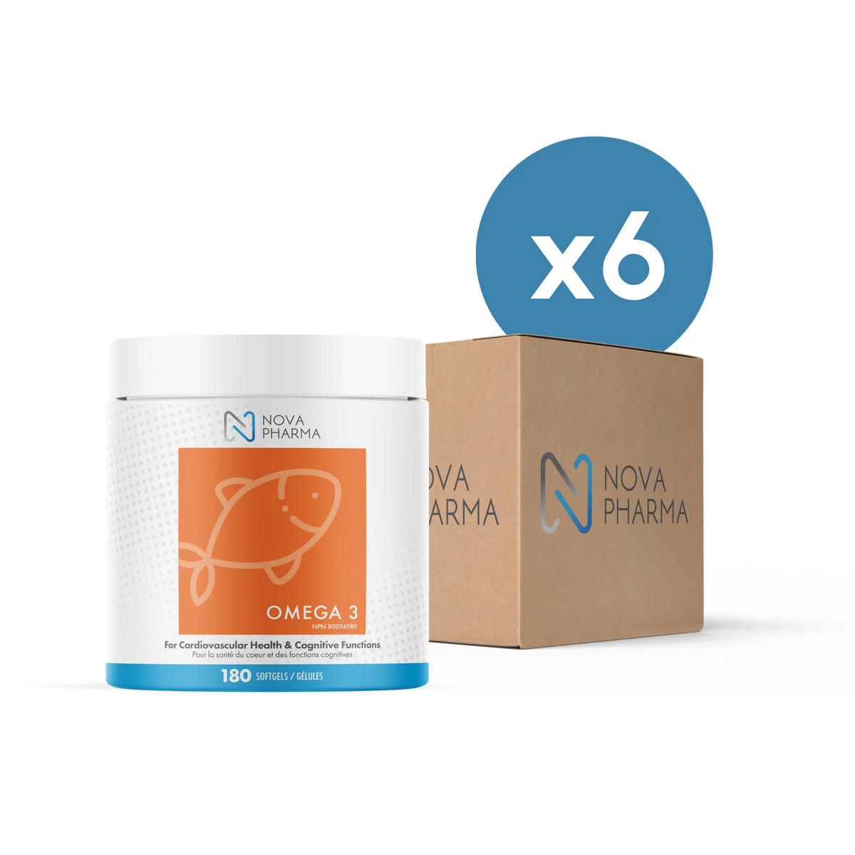 Omega-3 | Premium Quality Capsules | Nova Pharma